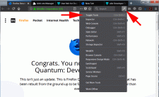 aXe_wrench_menu – Best Practices in Accessible Online Design