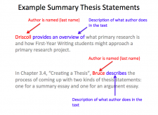 3.4 Creating the Thesis – A Guide to Rhetoric, Genre, and Success in ...