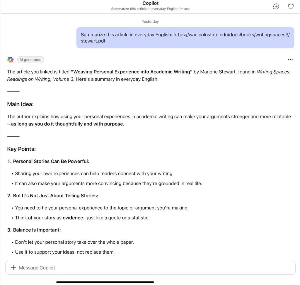 2.6 Tools in Reading Workflows – A Guide to Rhetoric, Genre, and Success in First-Year Writing ...